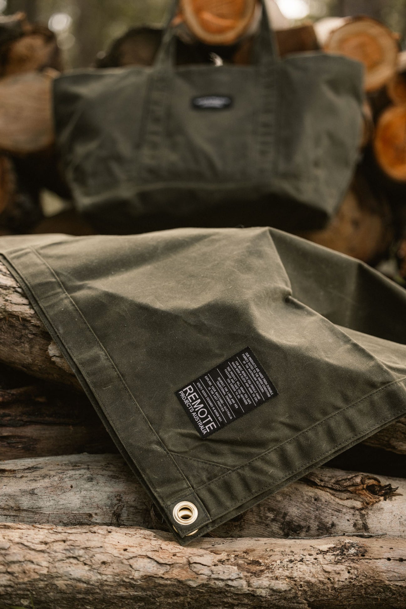 Waxed Canvas Utility Blanket - Tarp | Remote Projects
