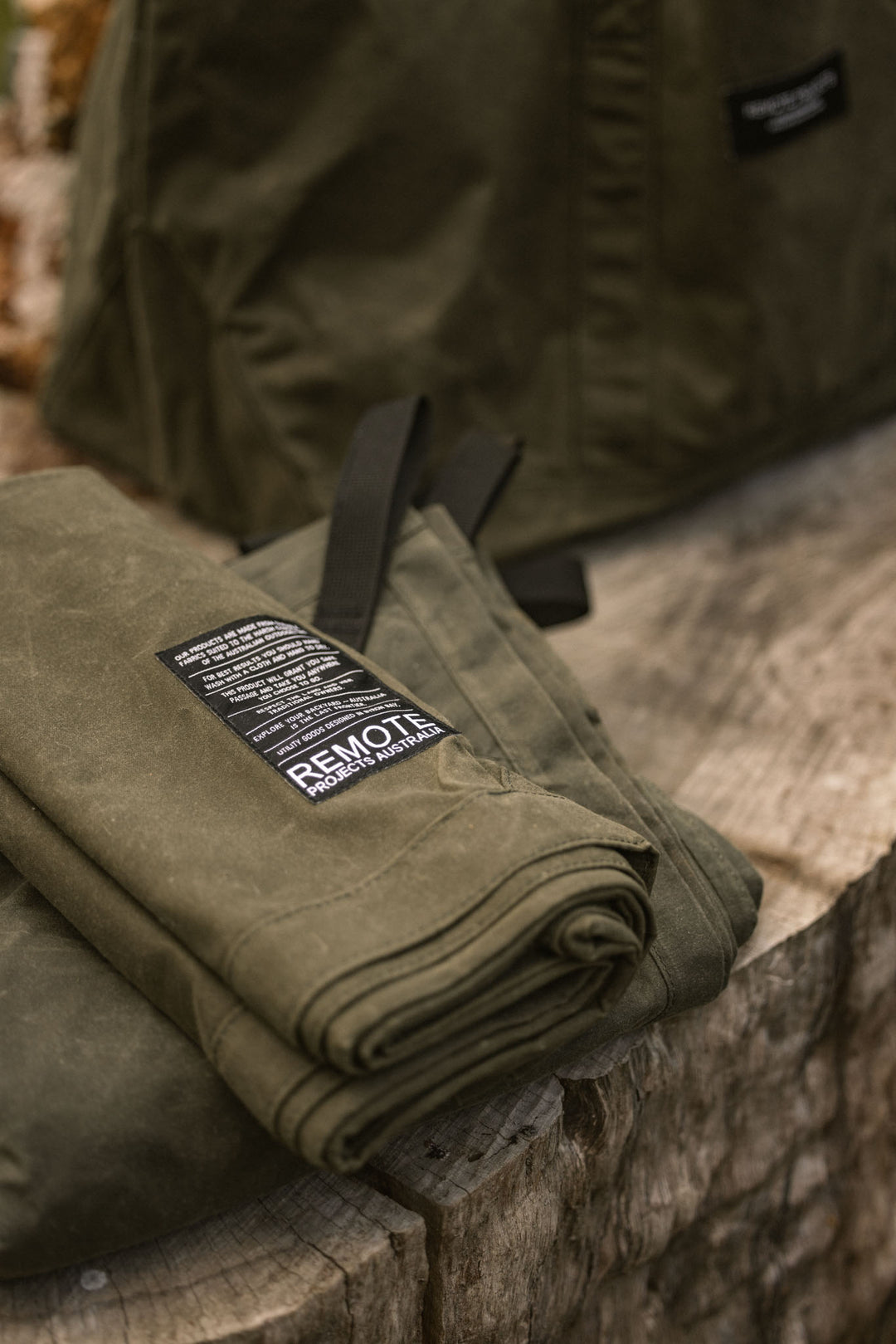 Waxed Canvas Utility Blanket - Tarp | Remote Projects