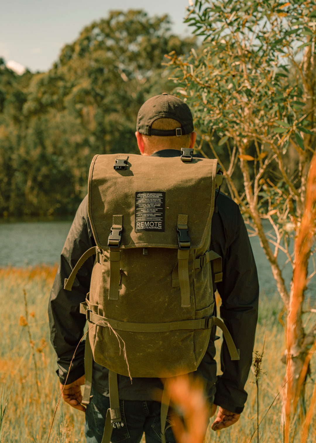 Rugged Backpack - Heavy Duty Waxed Canvas | Remote Projects