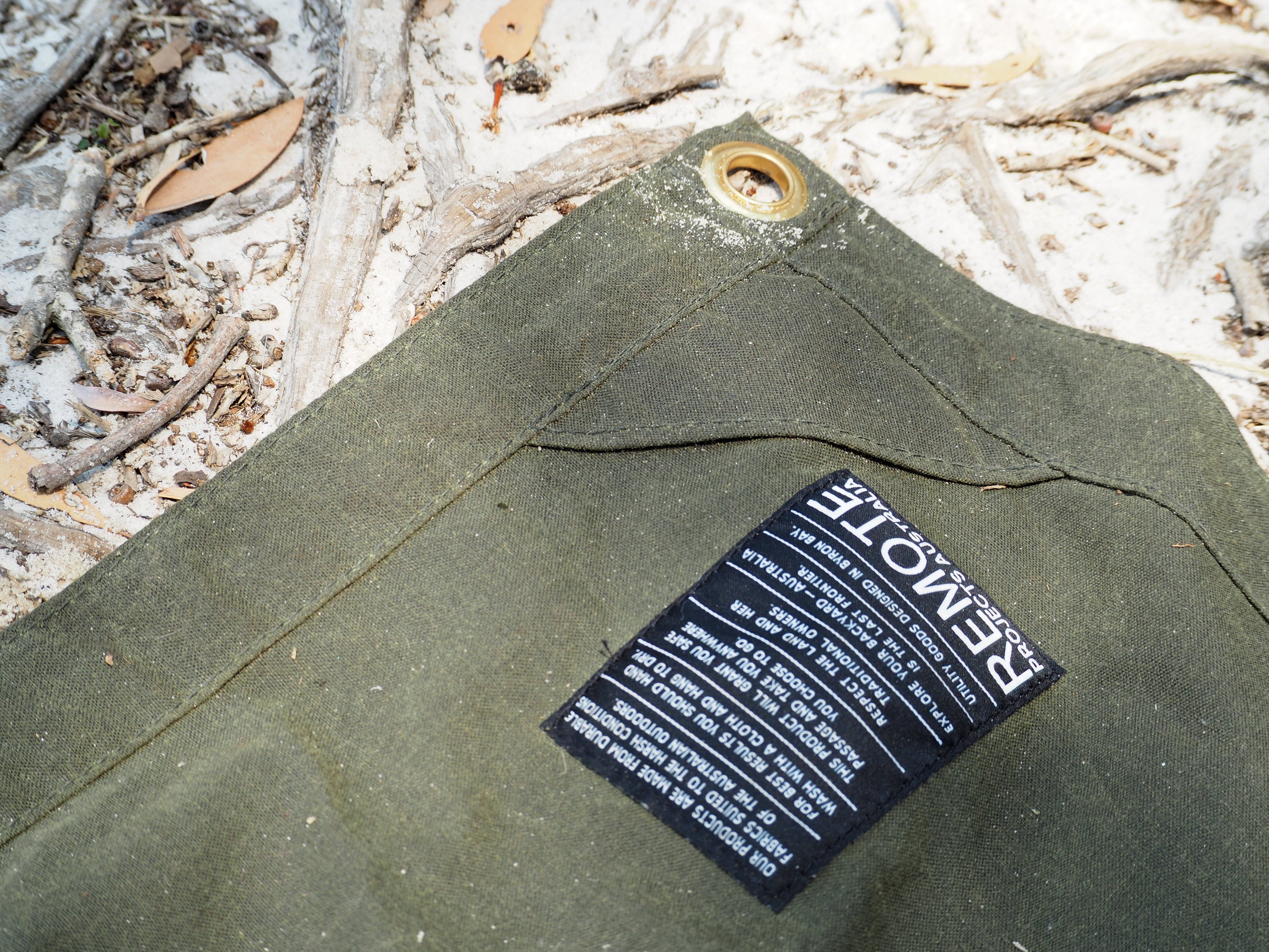 Waxed Canvas Utility Blanket - Tarp | Remote Projects
