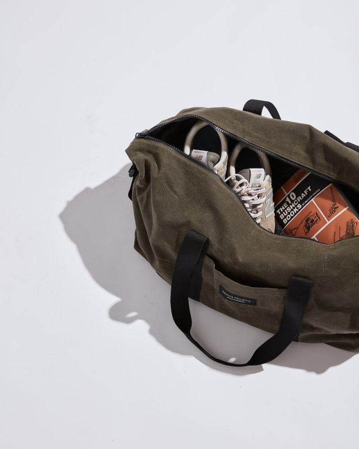 Waxed Canvas Weekender Bag - Duffle Bag - | Remote Projects