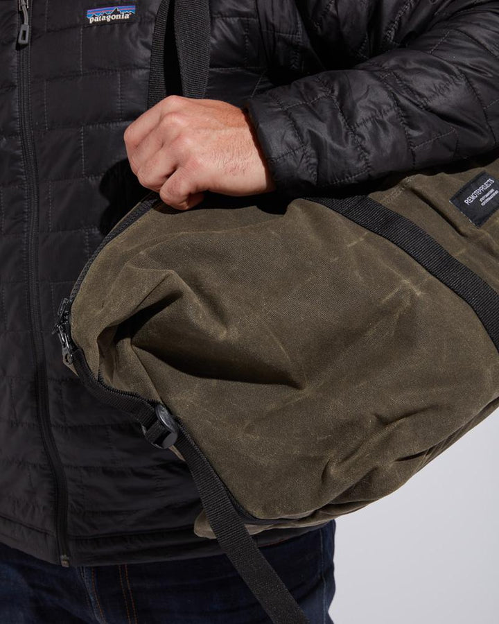 Waxed Canvas Weekender Bag - Duffle Bag - | Remote Projects